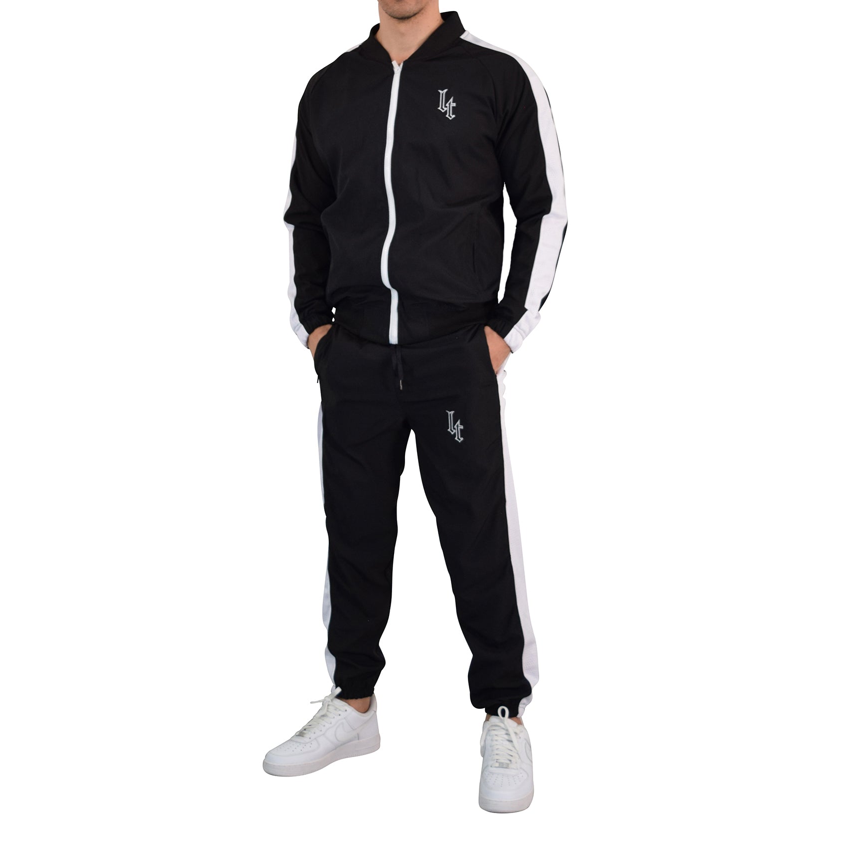 John Leopard - Featherweight Tracksuit Deep Black
