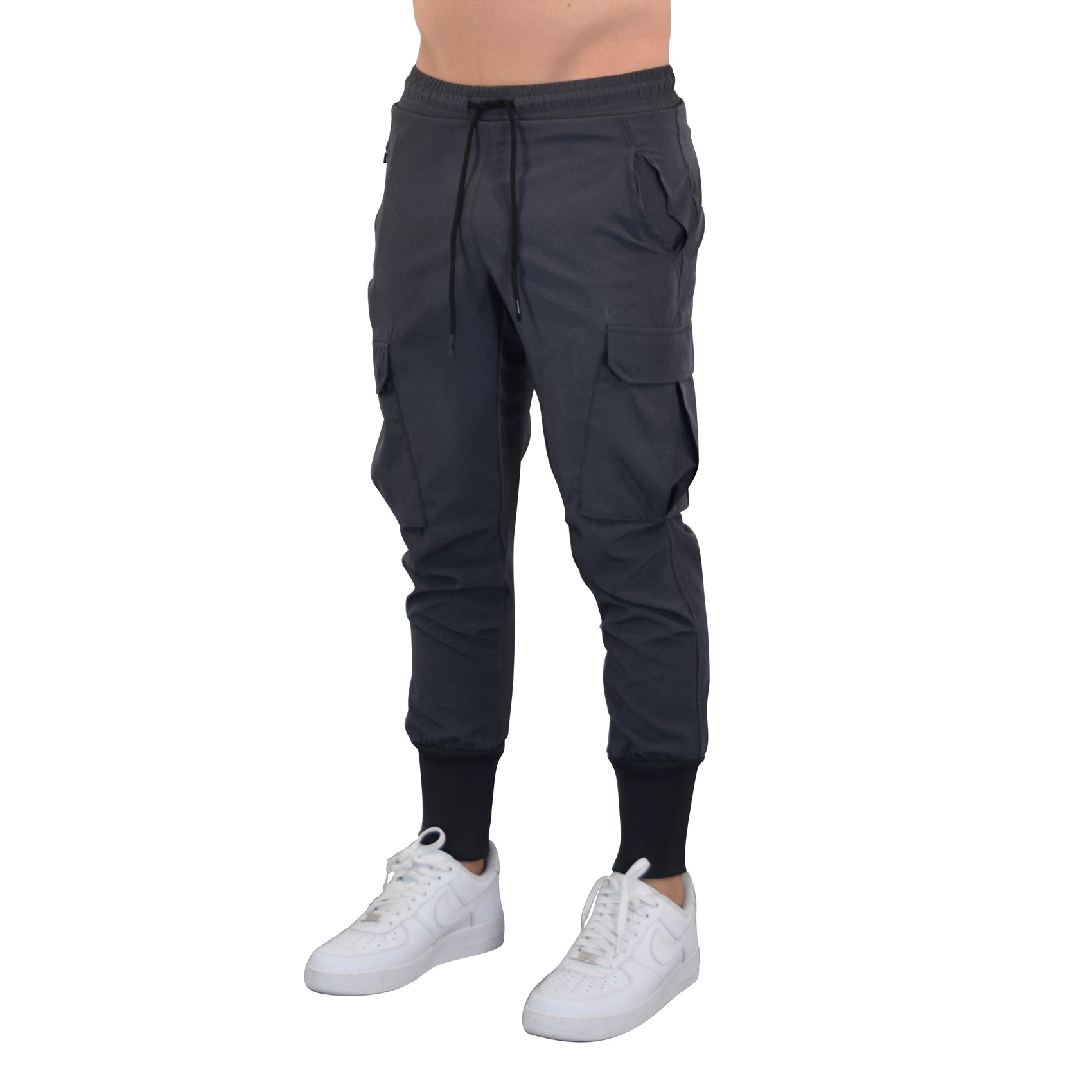 John Leopard - Speed Compression Tactical Cargo Jogger Black